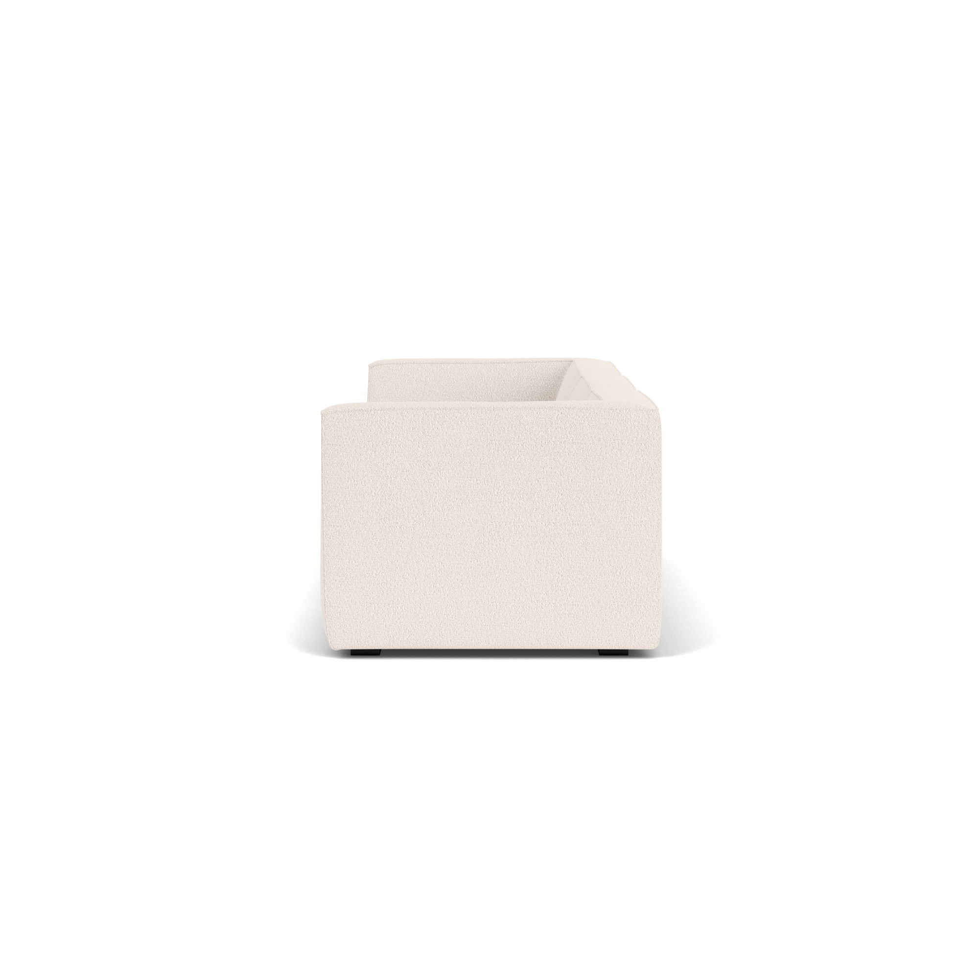 Dane, modulaire 3-zits zetel Witte - Maya Cream - SOFACOMPANY