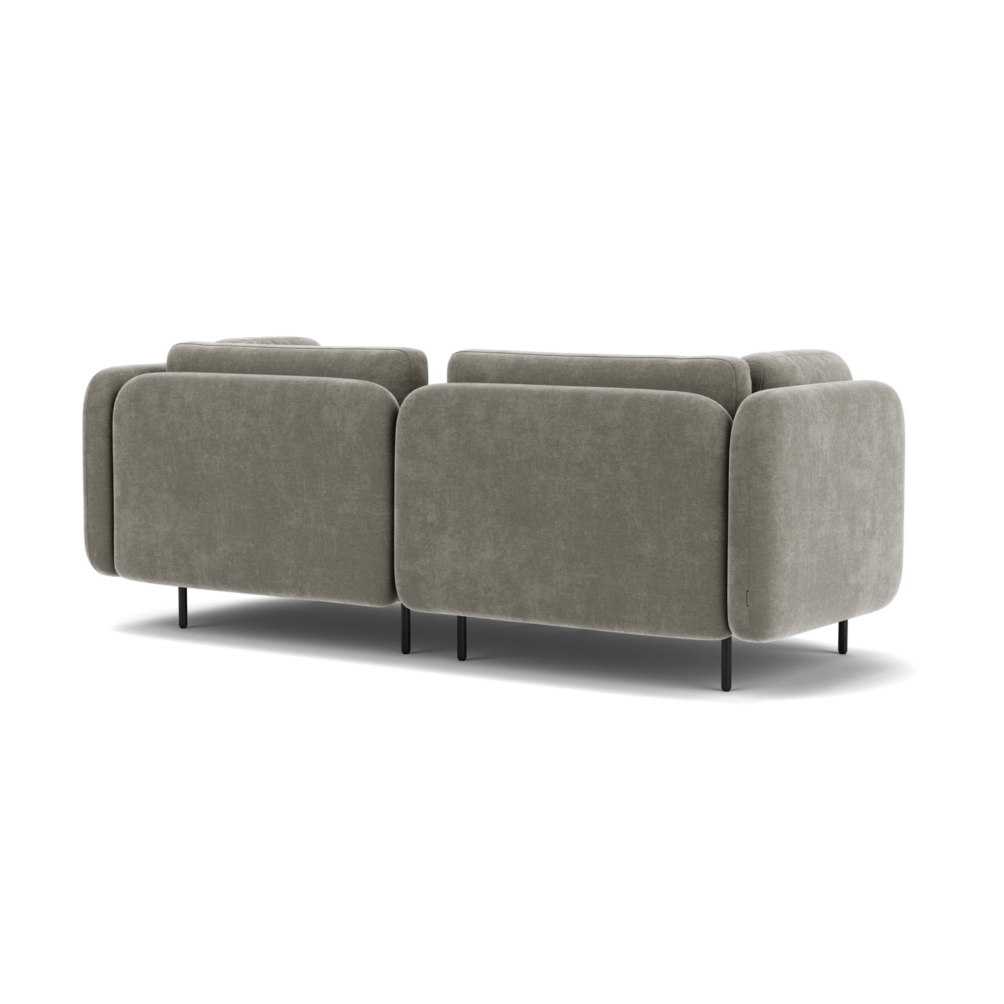 Ellis, modulaire 2-zitsbank Groen - Planet Grey Green - SOFACOMPANY