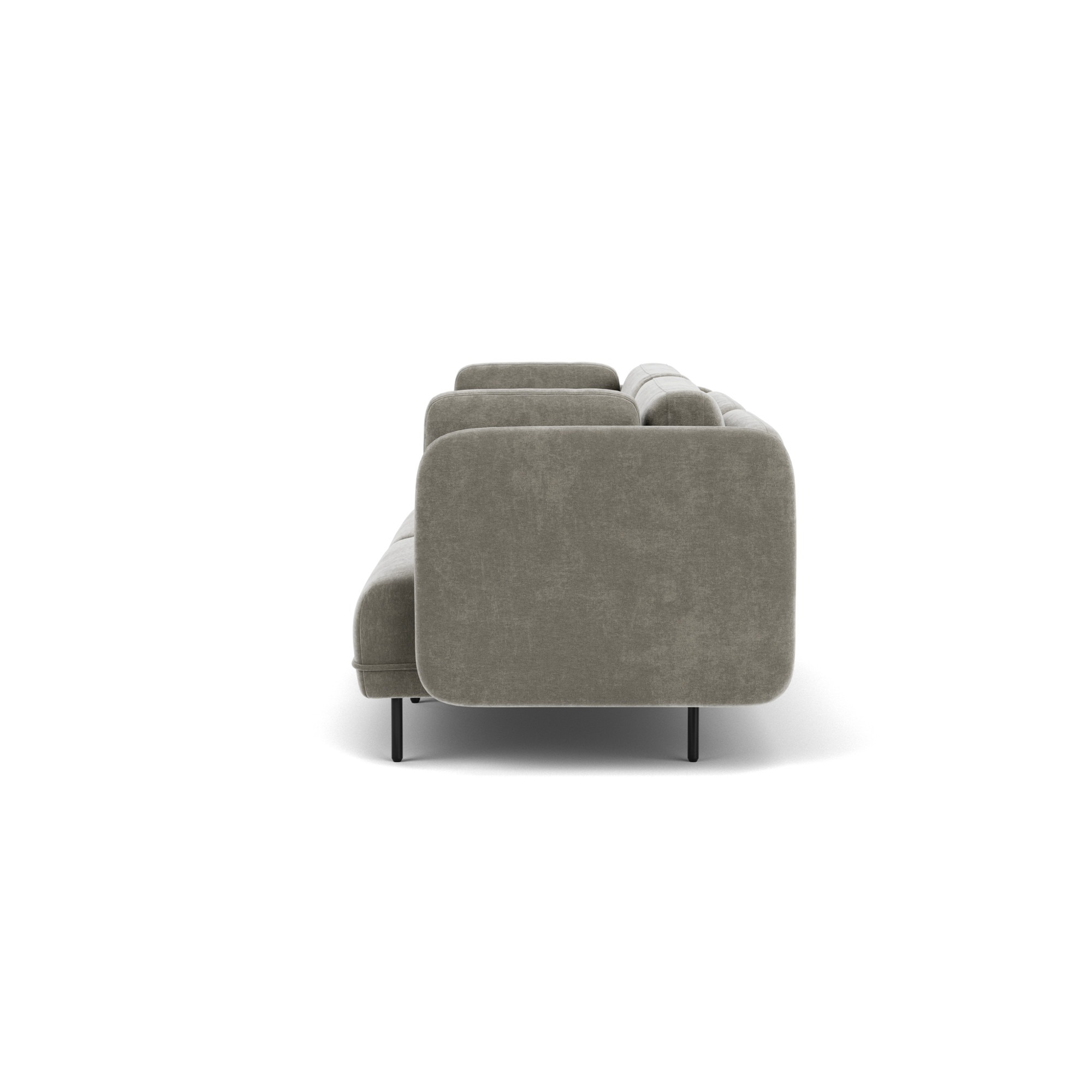 Ellis, 2-Sitzer Modulsofa Grün - Planet Grey Green - SOFACOMPANY