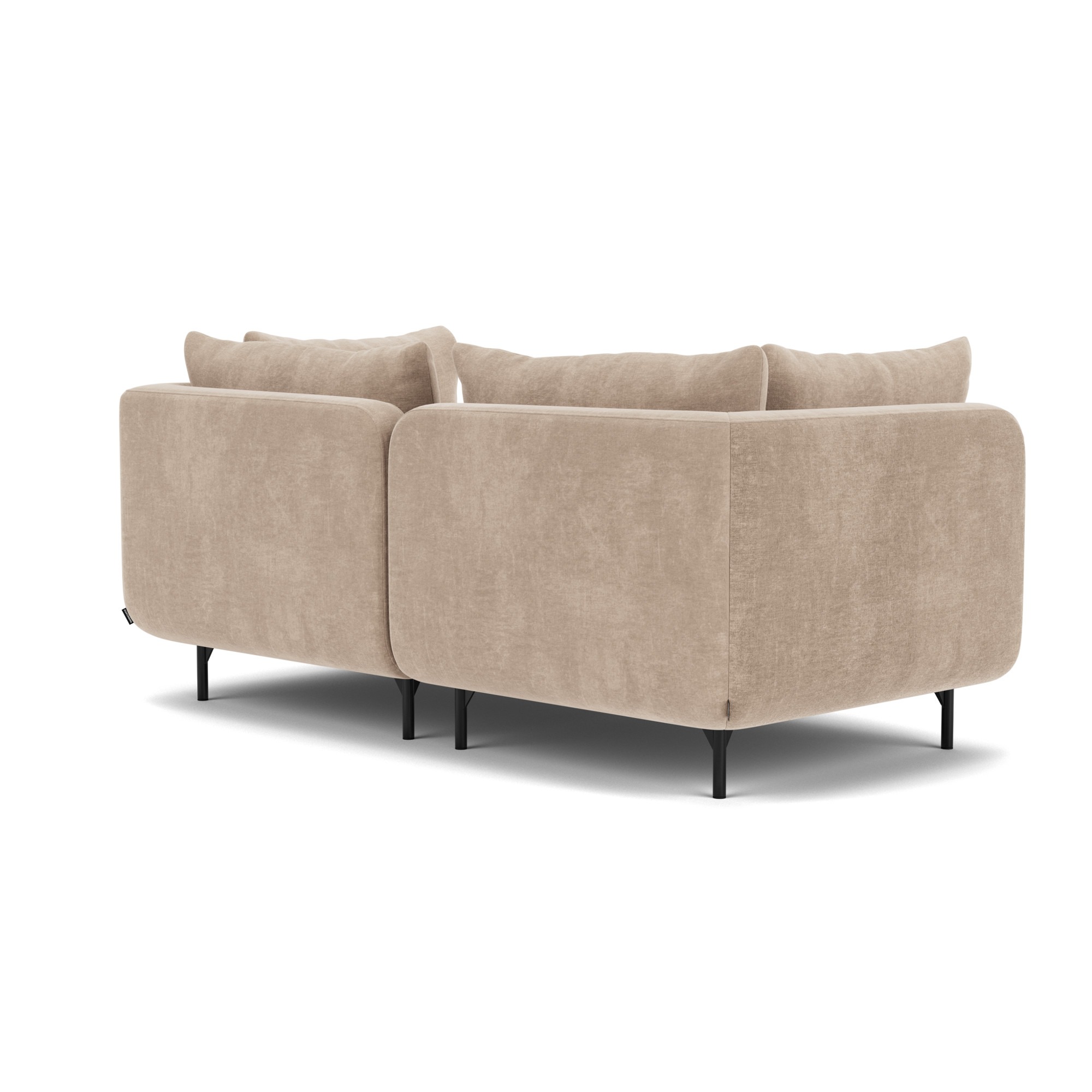 Maison, 2-Sitzer Modulsofa Beige - Danny Cream - SOFACOMPANY