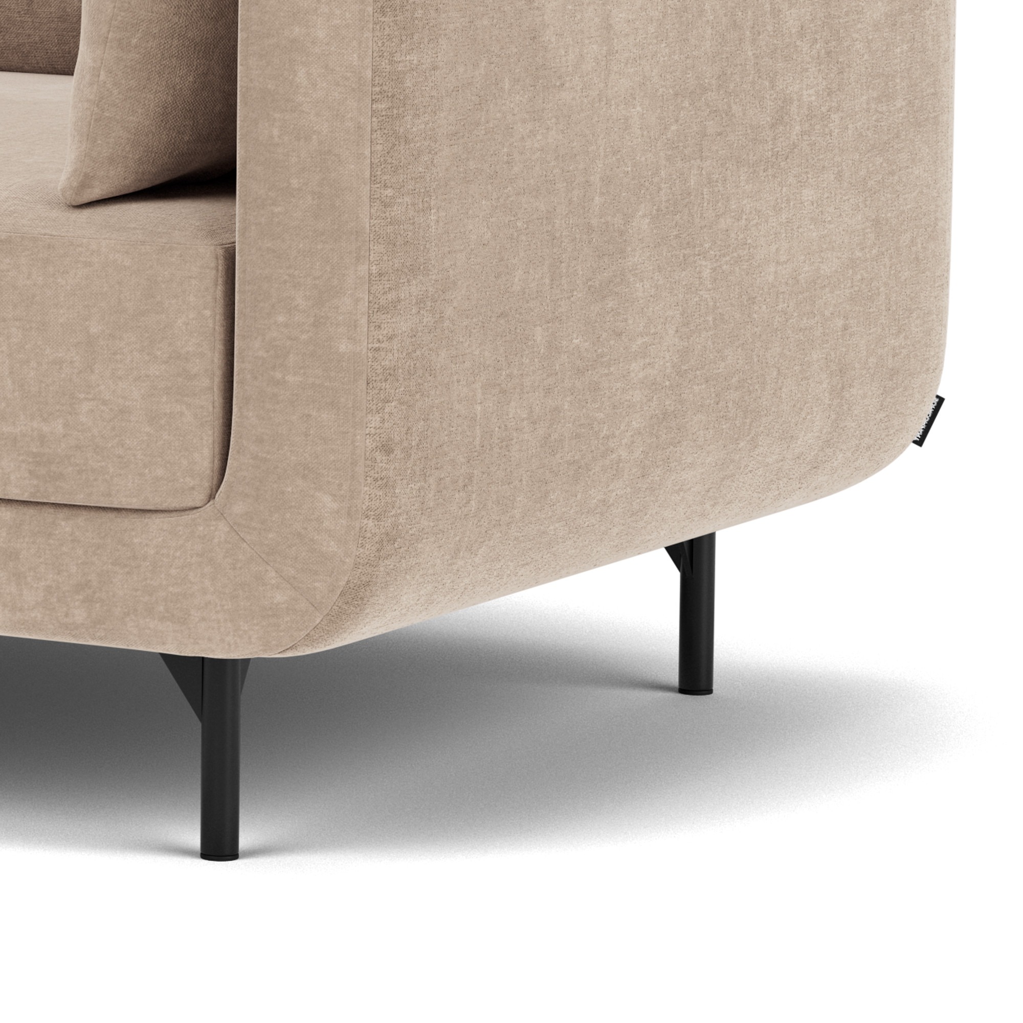 Maison, 2-Sitzer Modulsofa Beige - Danny Cream - SOFACOMPANY
