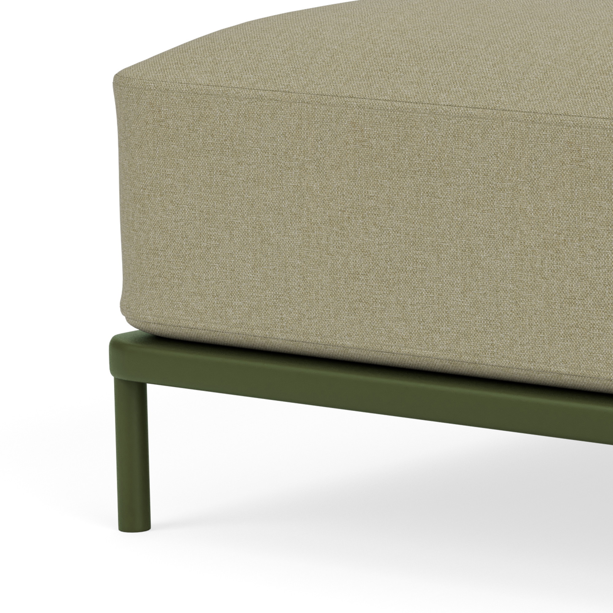Vincent Outdoor, Hocker modul Grün - Clary Sage Green - SOFACOMPANY