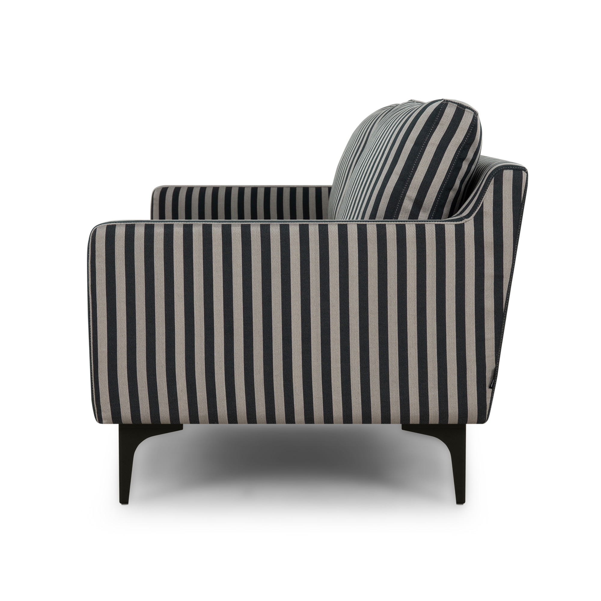 Anna Stribet - Straight Latte Black - SOFACOMPANY