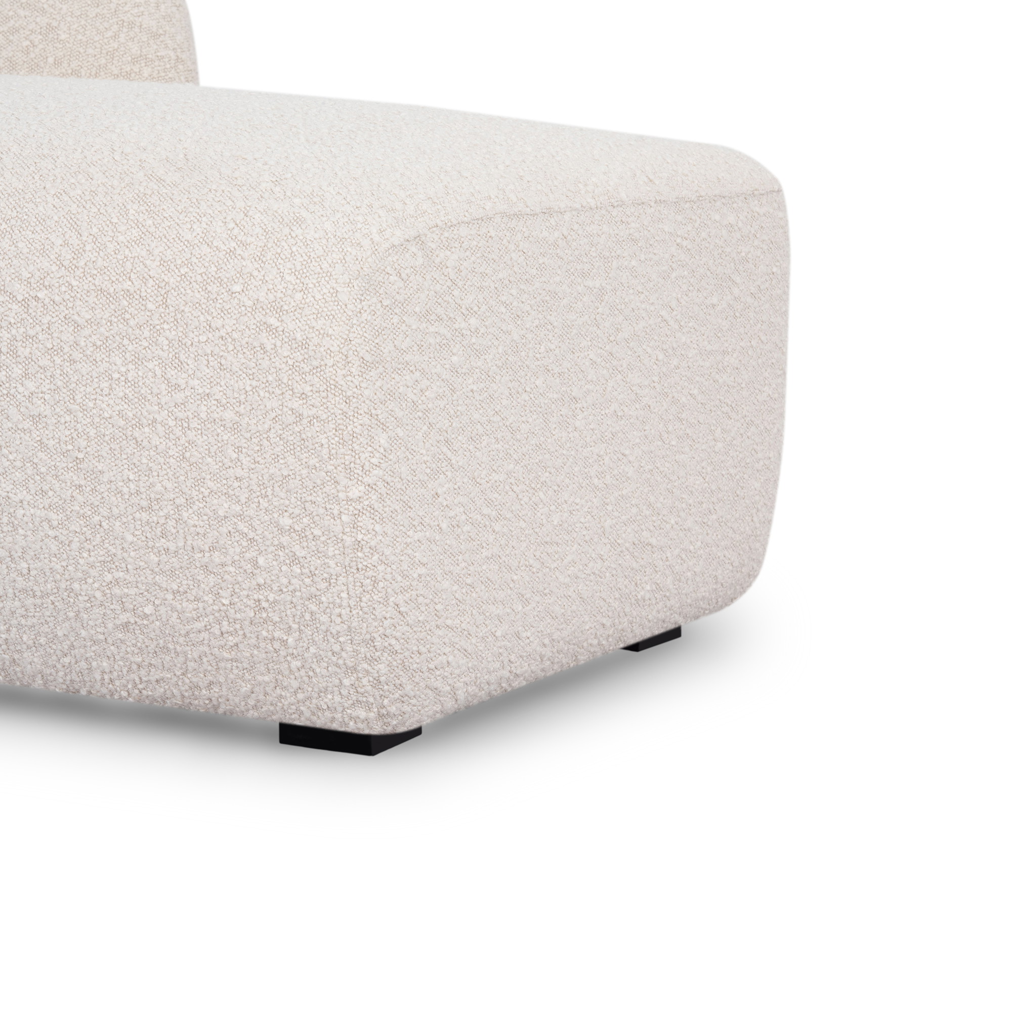 Paula, module open end, rechts Witte - Maya Cream - SOFACOMPANY