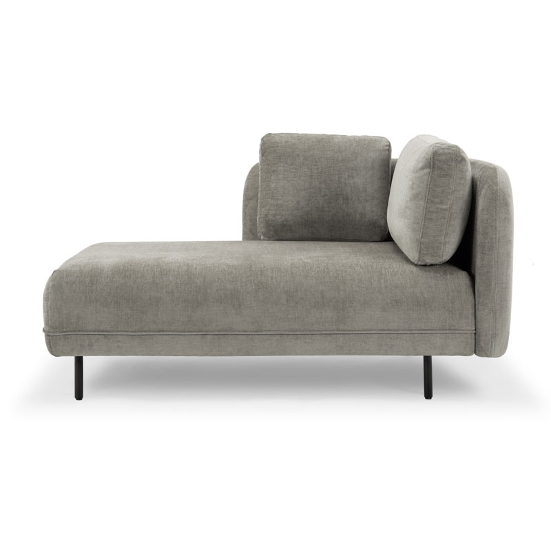 Ellis, chaiselongue module, verplaatsbare arm Groen - Planet Grey Green ...