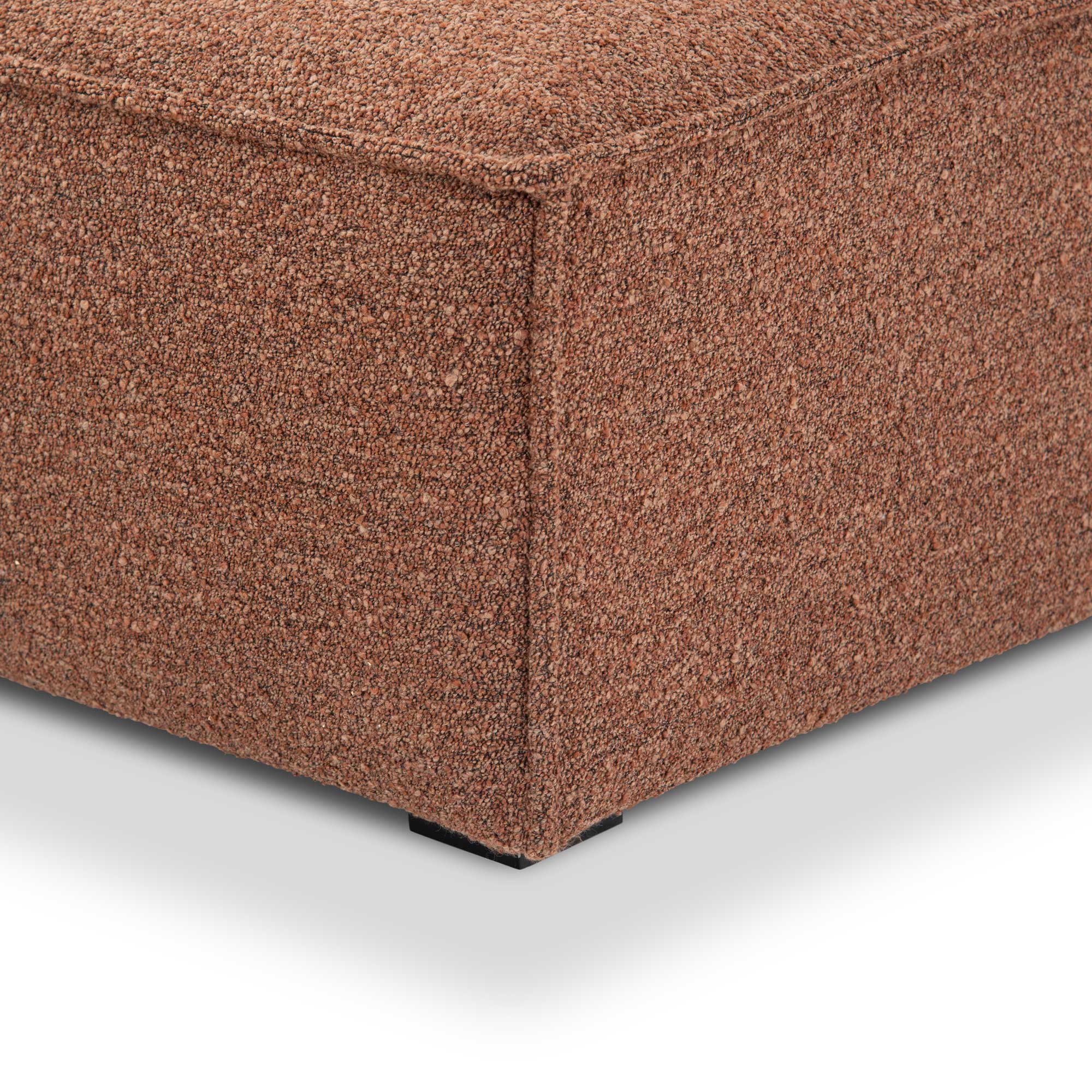 Daphne, 1-Sitzer Modul, links Braun - Pebble Rust - SOFACOMPANY