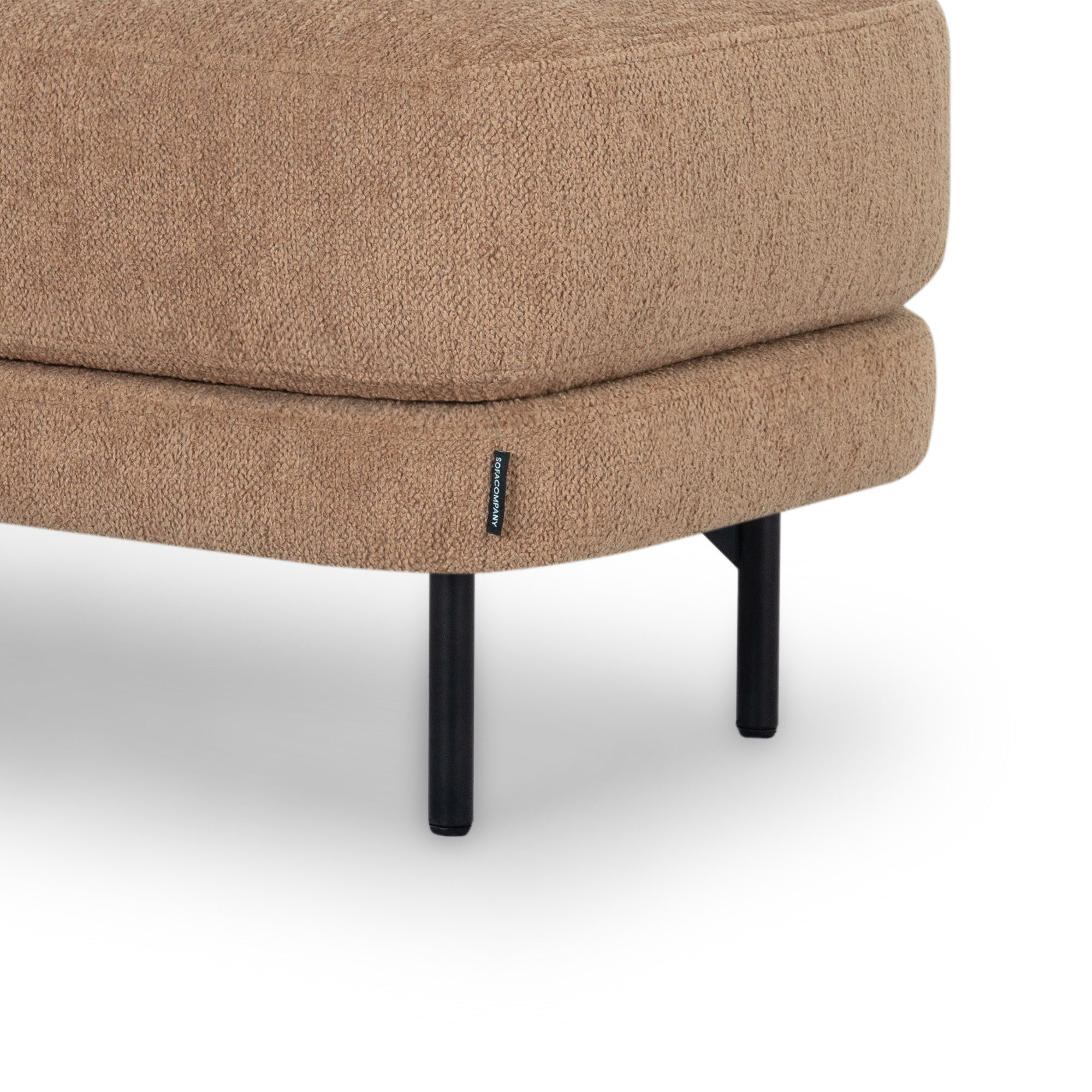 Maison, Module repose-pieds Brun - Time Blush - SOFACOMPANY