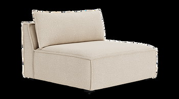 De modulaire zetel DAPHNE van SOFACOMPANY is een mega zachte loungezetel