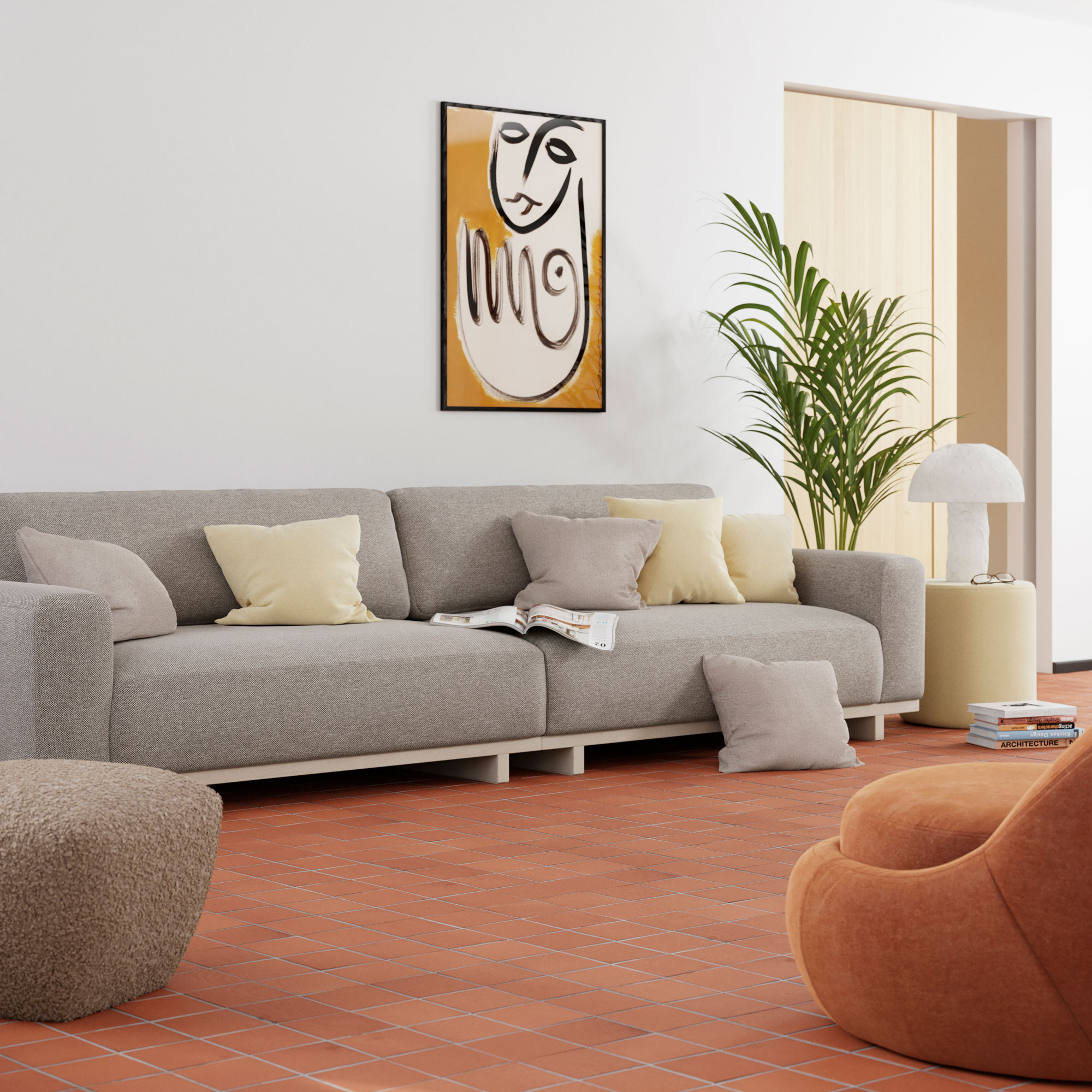 Een design zetel nodigt uit tot gezelligheid & plezier