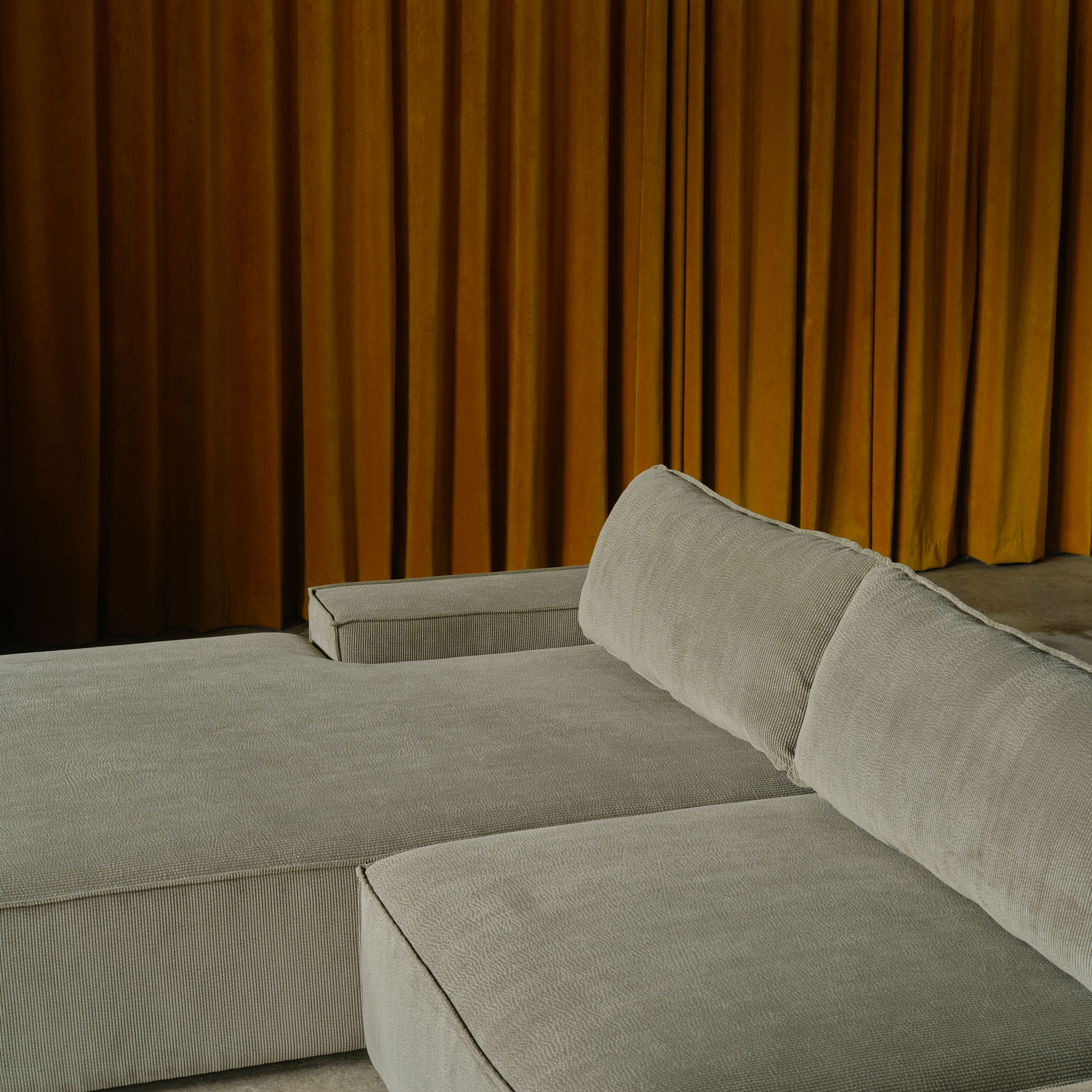 Daphne, 1-Sitzer Modul, rechts Grün - Free Sage - SOFACOMPANY