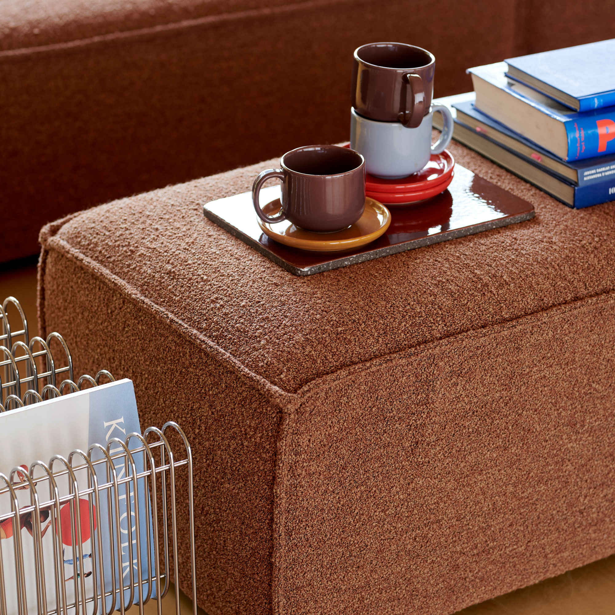 Daphne, 1 personers højre modul Brun - Pebble Rust - SOFACOMPANY