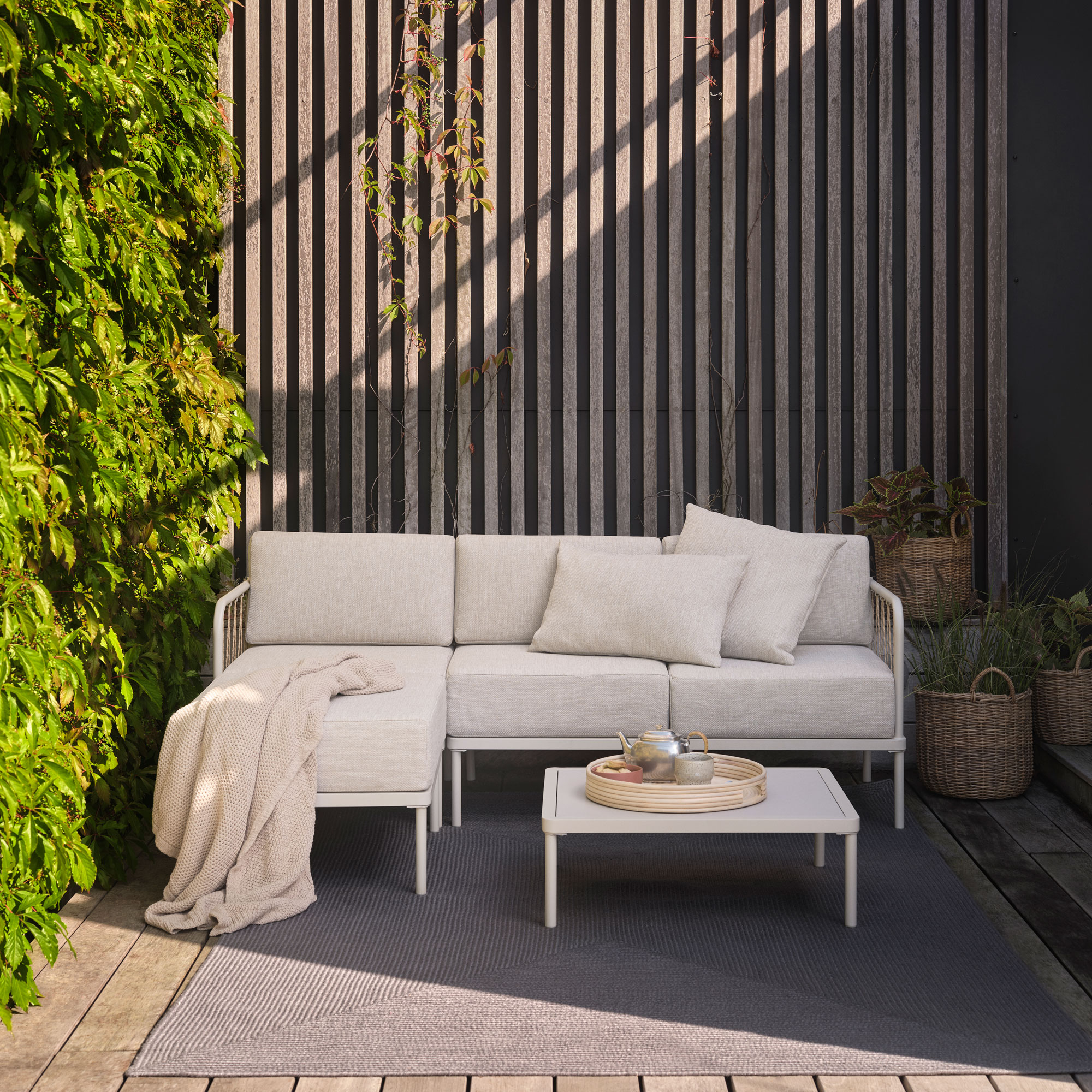 Hadley Outdoor Tuinbank voor Balkon, Terras en Tuin | SOFACOMPANY