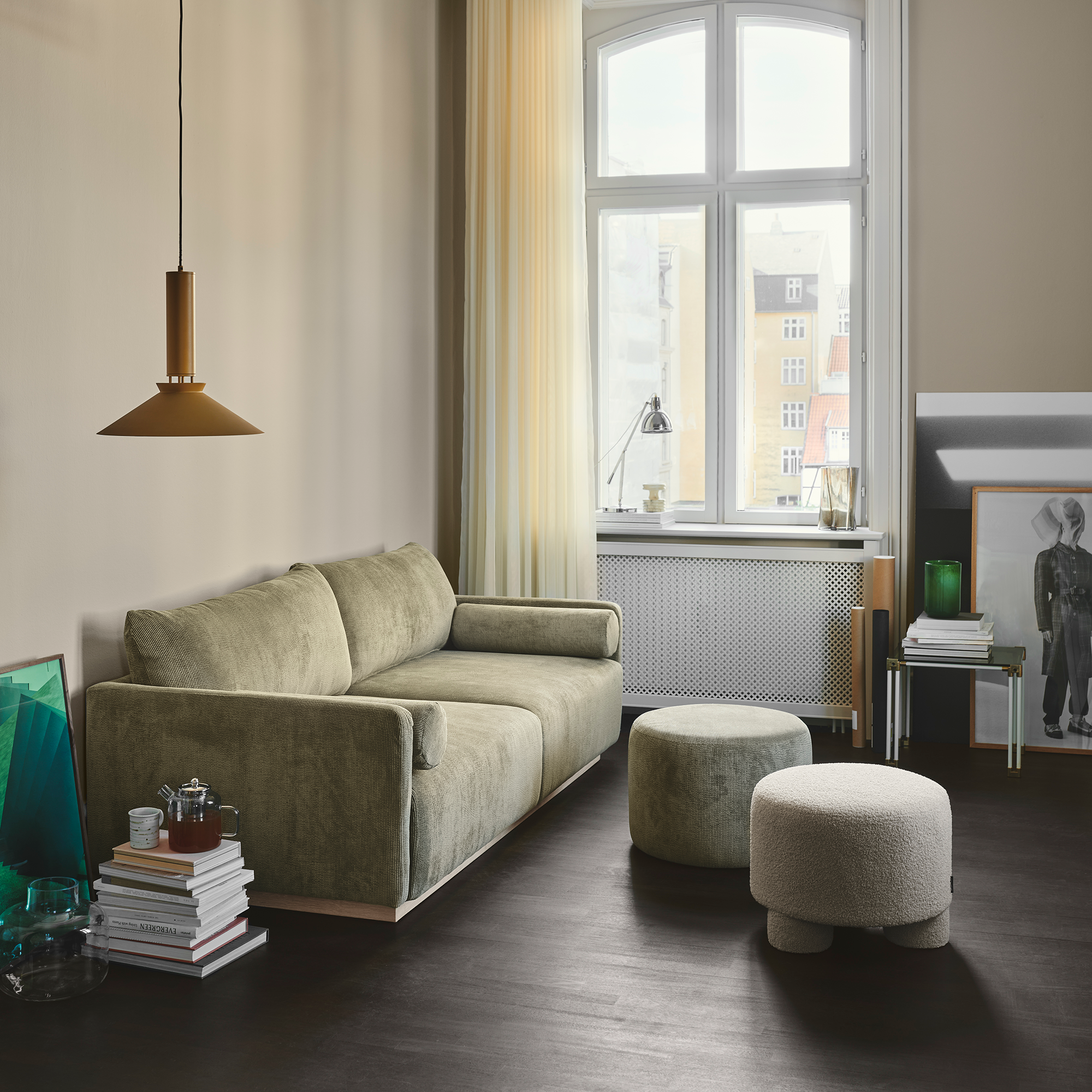 Puf til stuen fra SOFACOMPANY. Indret med bløde puffer | SOFACOMPANY