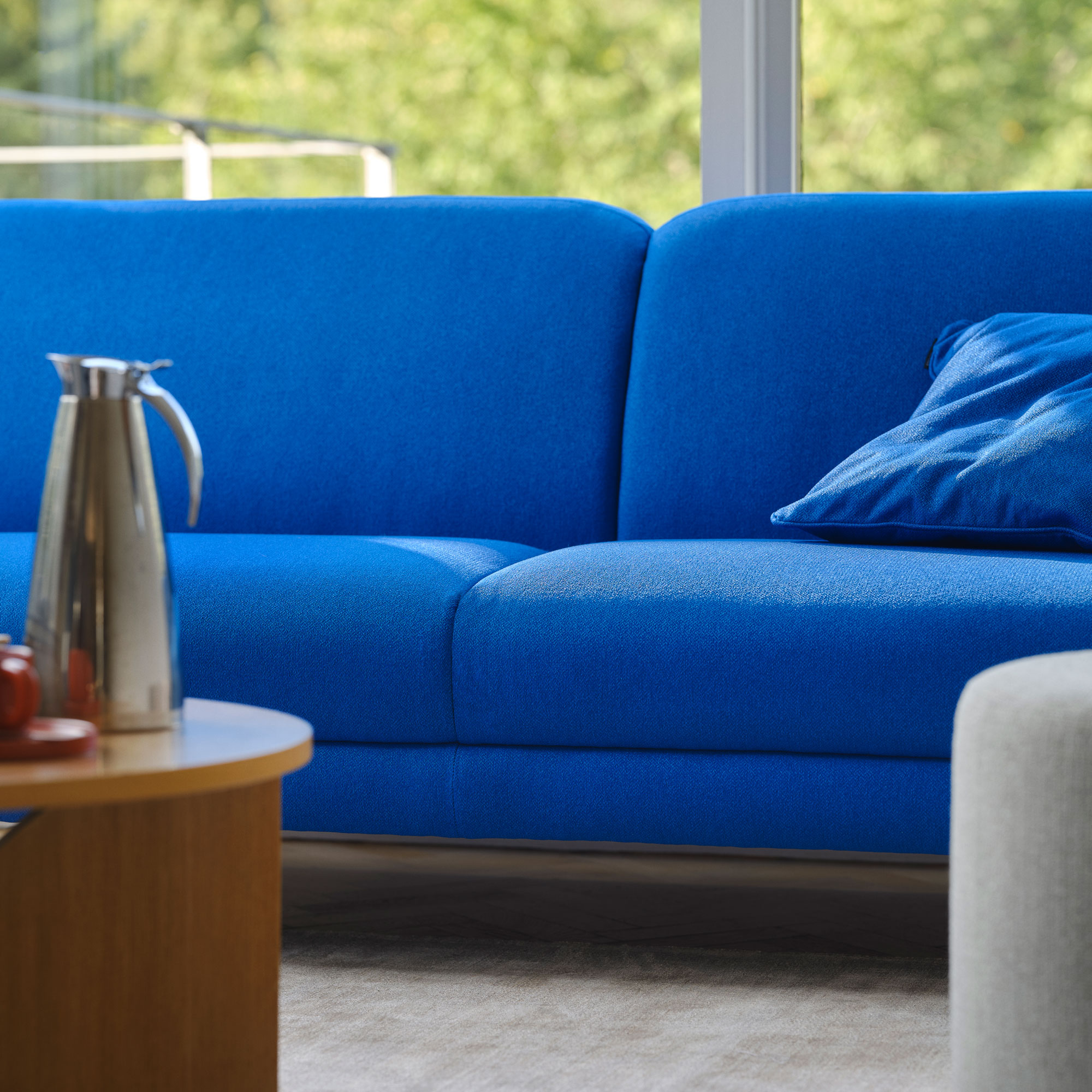 Cobalt Blue Sectional Sofa Collier Sofa Cobalt Blue | Leon's