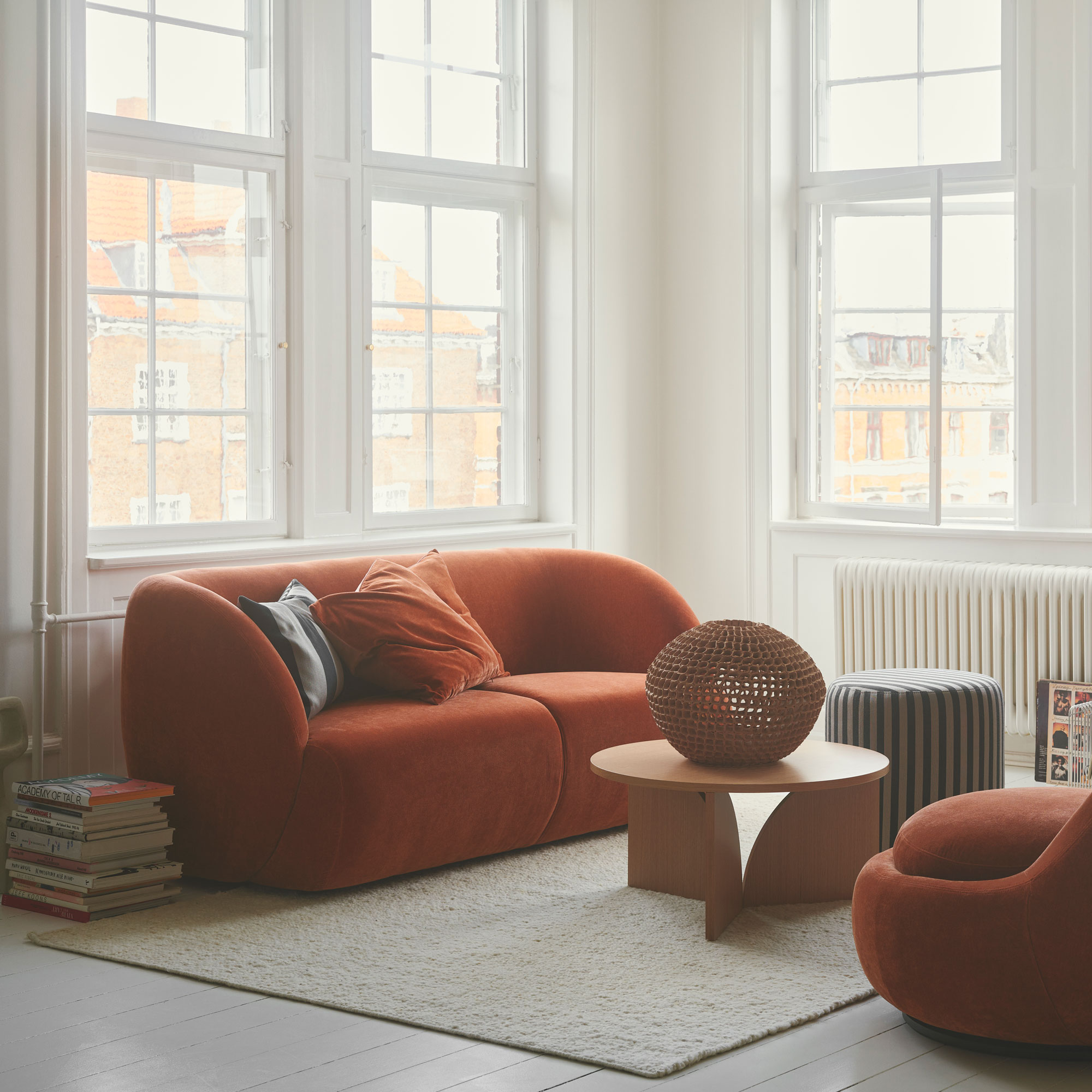 Paula Roodachtig - Moss rust - SOFACOMPANY