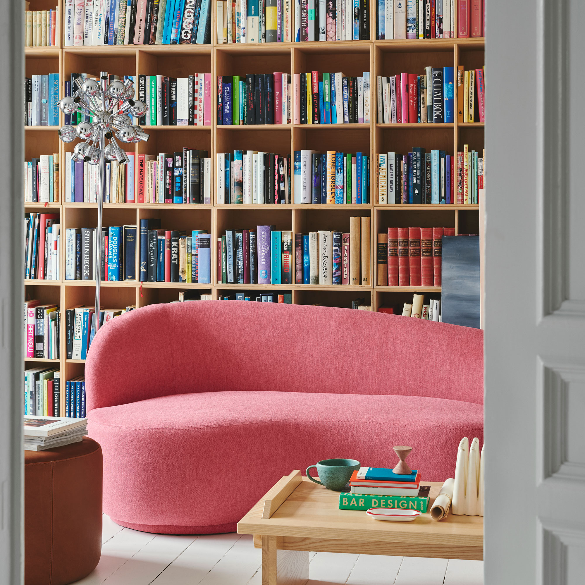 Rose 2 sits soffa Rödaktiga - Firenze Bubble Gum - SOFACOMPANY