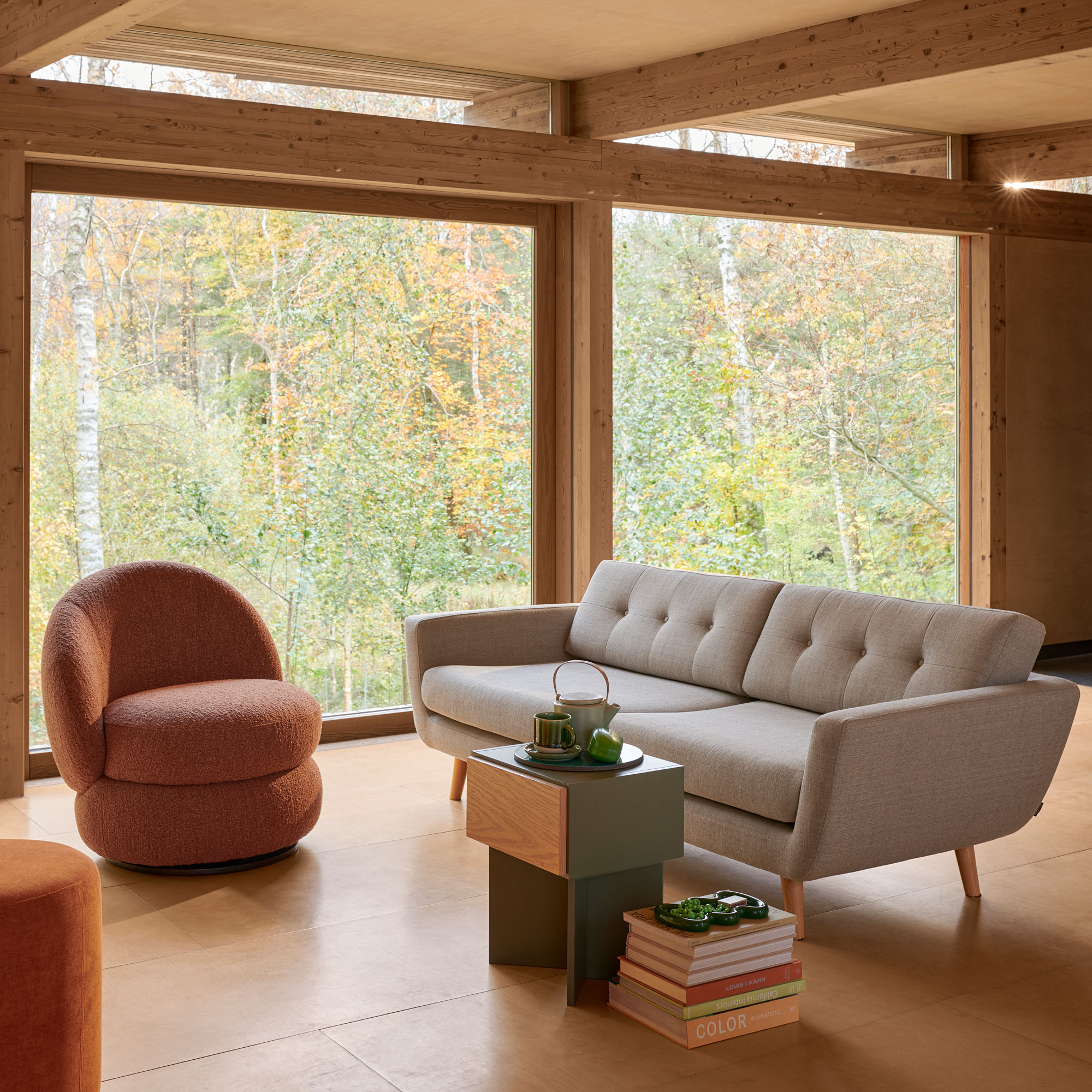 Vera 3 sits soffa Ljusgrå - Vega Sand Dune - SOFACOMPANY