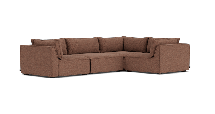 De modulaire bank DAPHNE van SOFACOMPANY is een mega zachte loungebank