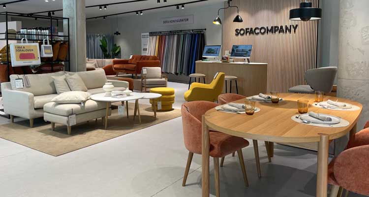 Sofa in store store